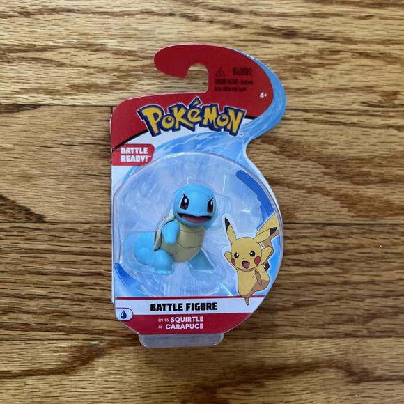 Jazwares | Toys | Pokemon Battle Figure Squirtle 2inch Mini Figure New ...